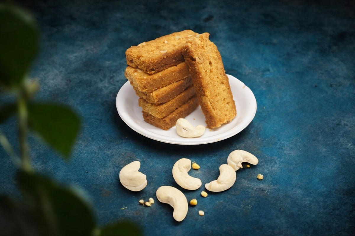 Kaju Cake Rusk: A Luxurious Crunch – MAA CAKEMALAI